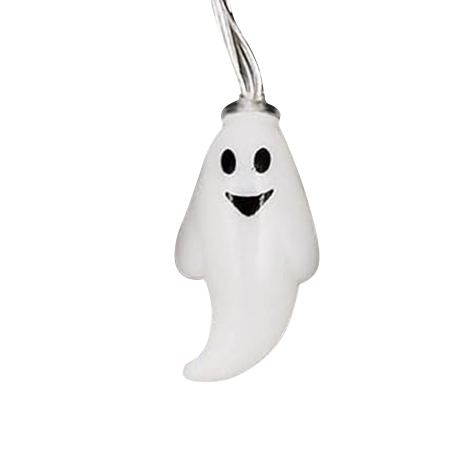 10 LED Halloween Ghost String Lights Decorations Indoor, Cute Battery ...