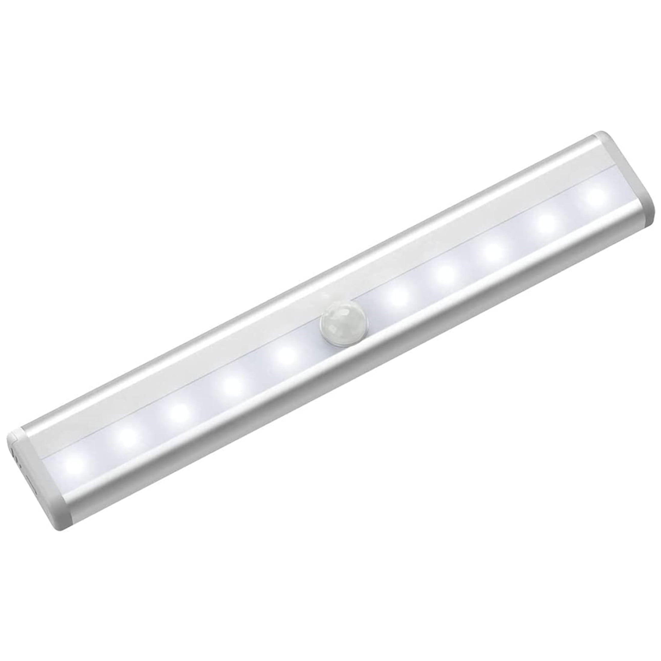 10 LEDs Under Cabinet Lights, Battery Operated Motion Sensor LED Lights ...