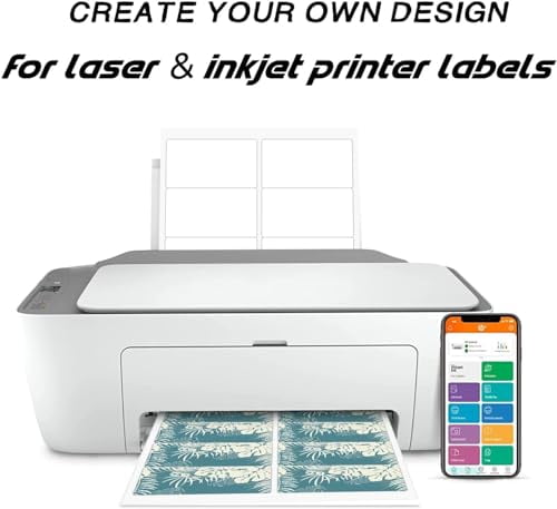 10 up Labels, 2" x 4" Shipping Address Labels for Laser/Inkjet Printer ...