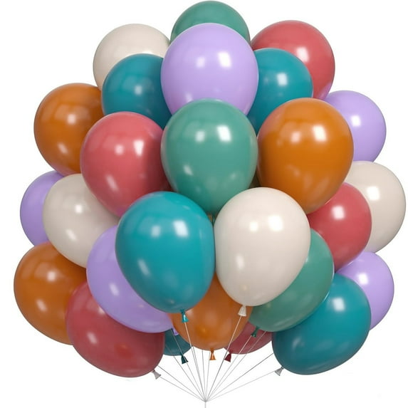 10"Latex Balloons ,30 Pieces Mix Balloons For Birthdays, Weddings, Baby ...