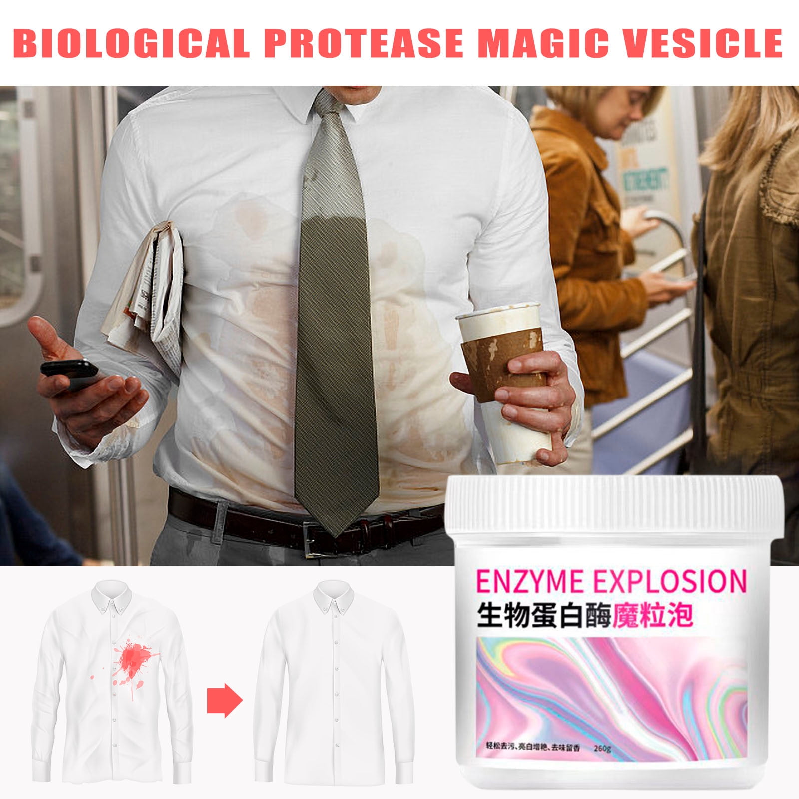 Under 10, Laundry Stain Remover - Enzyme Cleaner, Fabric Spot Cleaner ...