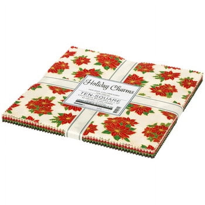 10" Layer Cake Squares - Holiday Charms Holiday Colorstory Robert ...