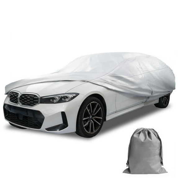 Caromop All-Weather 10-Layer Waterproof Car Cover-Maximum Protection ...