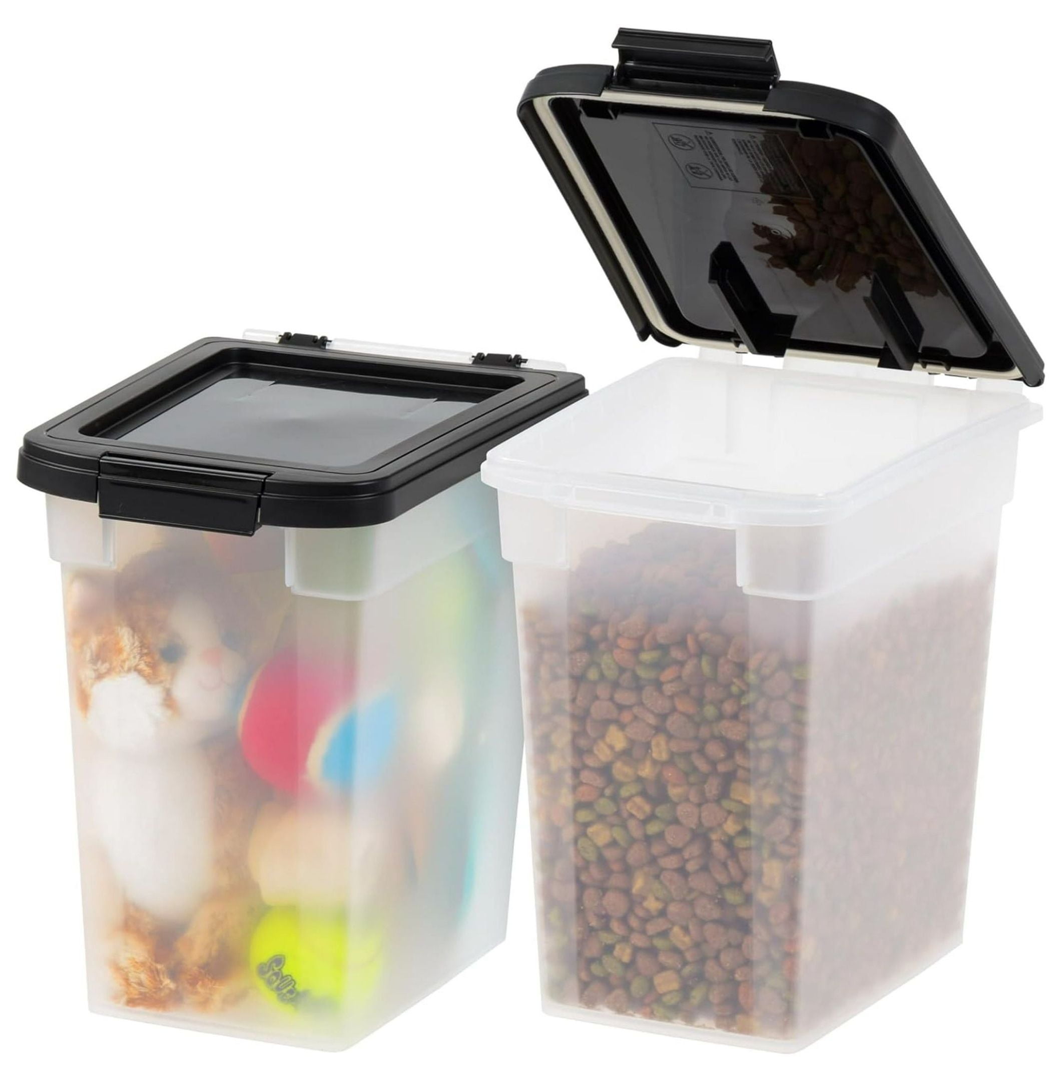 10 Lbs Airtight Pet Food Container - Dog Food Storage Bin, Cat Treat ...