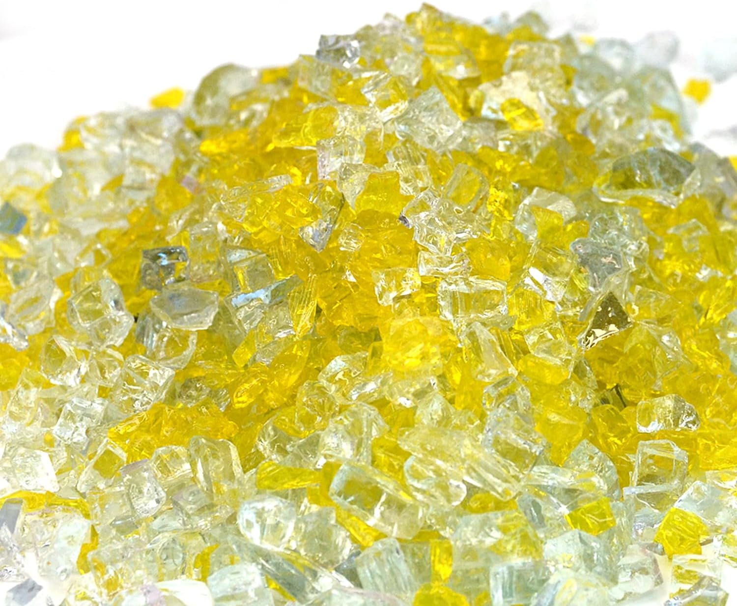 10 Lbs Fire Glass for Propane Fire Pit and Gas Fireplace, 1/4-Inch ...