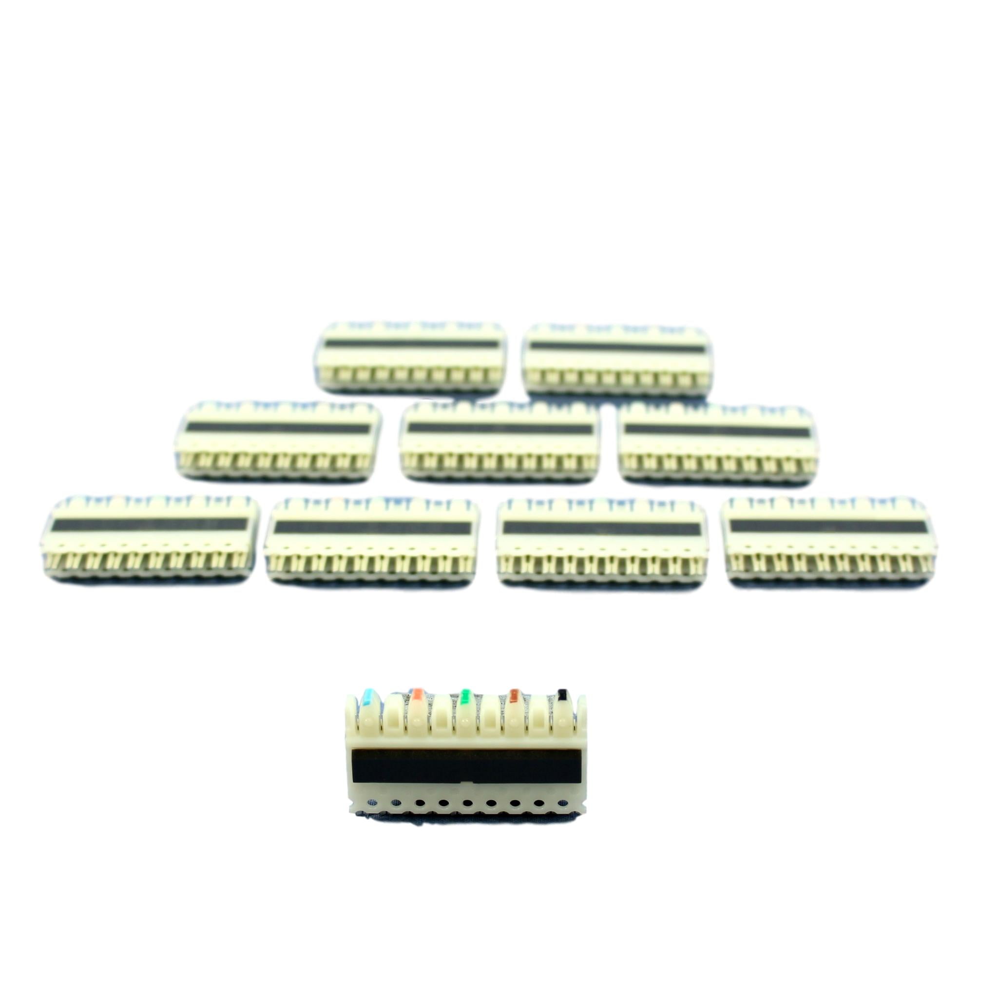 10 Leviton C-5 Connector Blocks 110-Type Base Terminal Patch Cat 5e ...