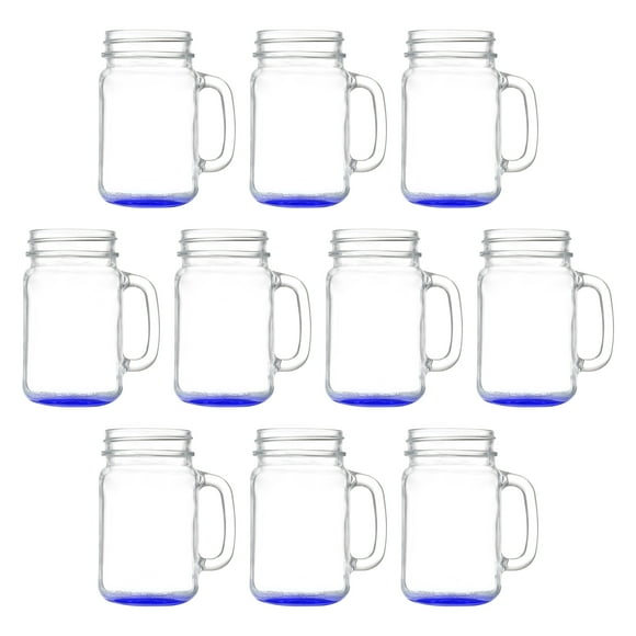 Mason Jars with Handles in Drinkware - Walmart.com