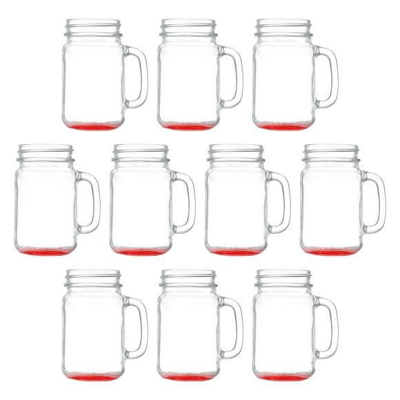 Mason Jars with Handles in Drinkware - Walmart.com