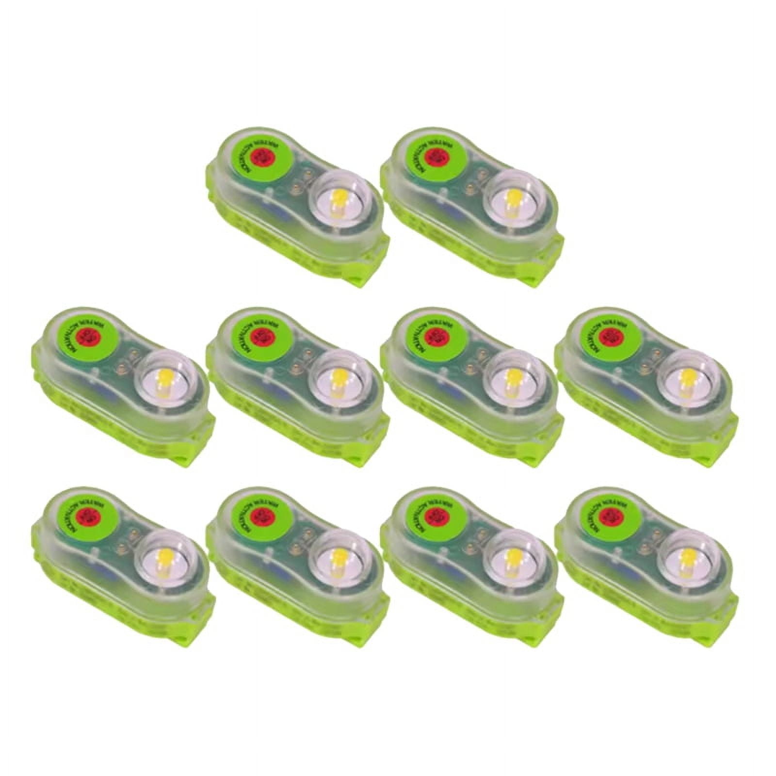 10 Pcs Life Jacket Light Emergency Underwater Activated Led High Beam ...