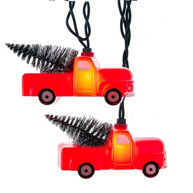 10-Light Red Pickup Truck Light Set with UL Certified - Walmart.com