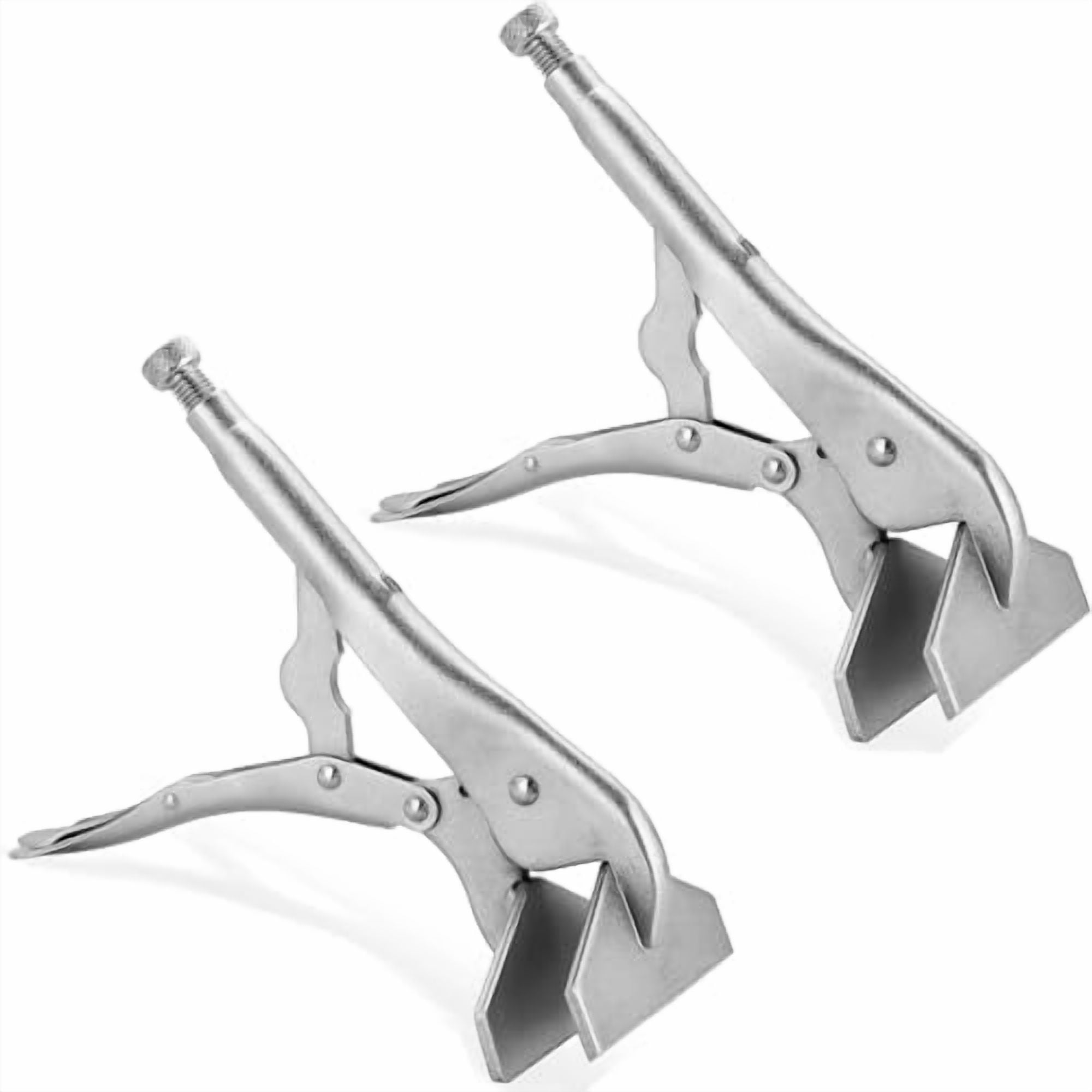 10" Locking Sheet Metal Clamp 2 PCS | Heavy Duty Sheet Metal Grip Tool ...