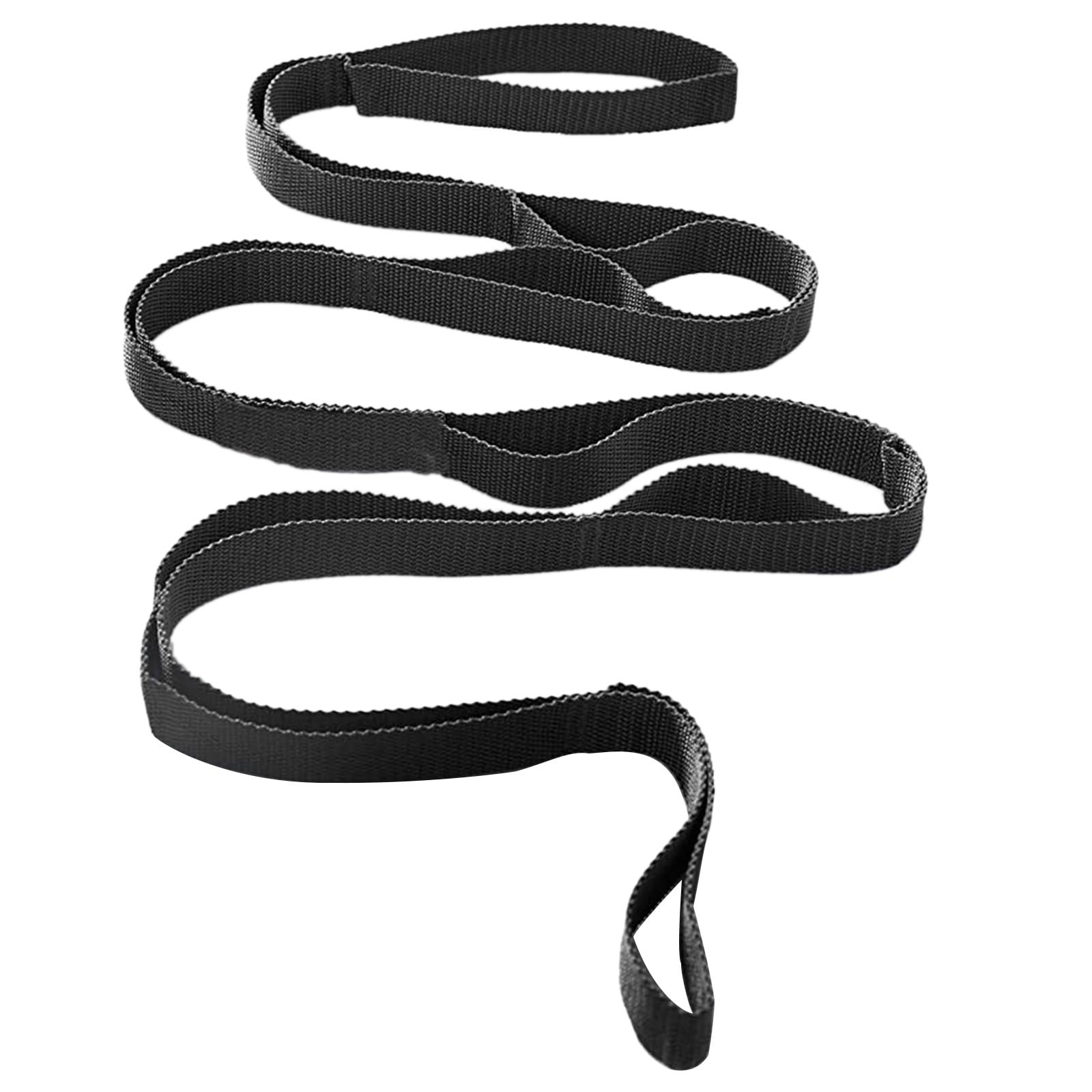 10 Loop Yoga Strap for Stretching Not-Elastics Exercise Stretch Strap ...