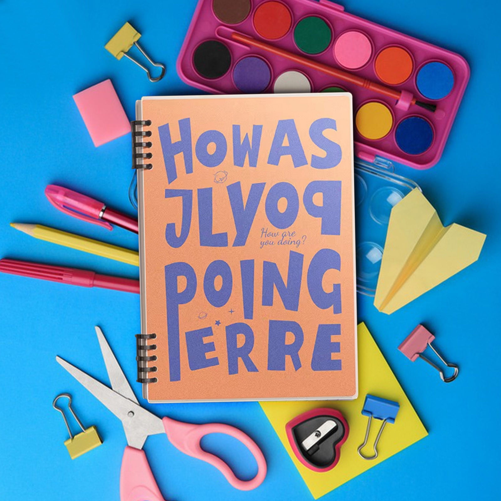 Under 10, Loose Leaf B5 Notebook, Detachable High Horizontal, Non ...