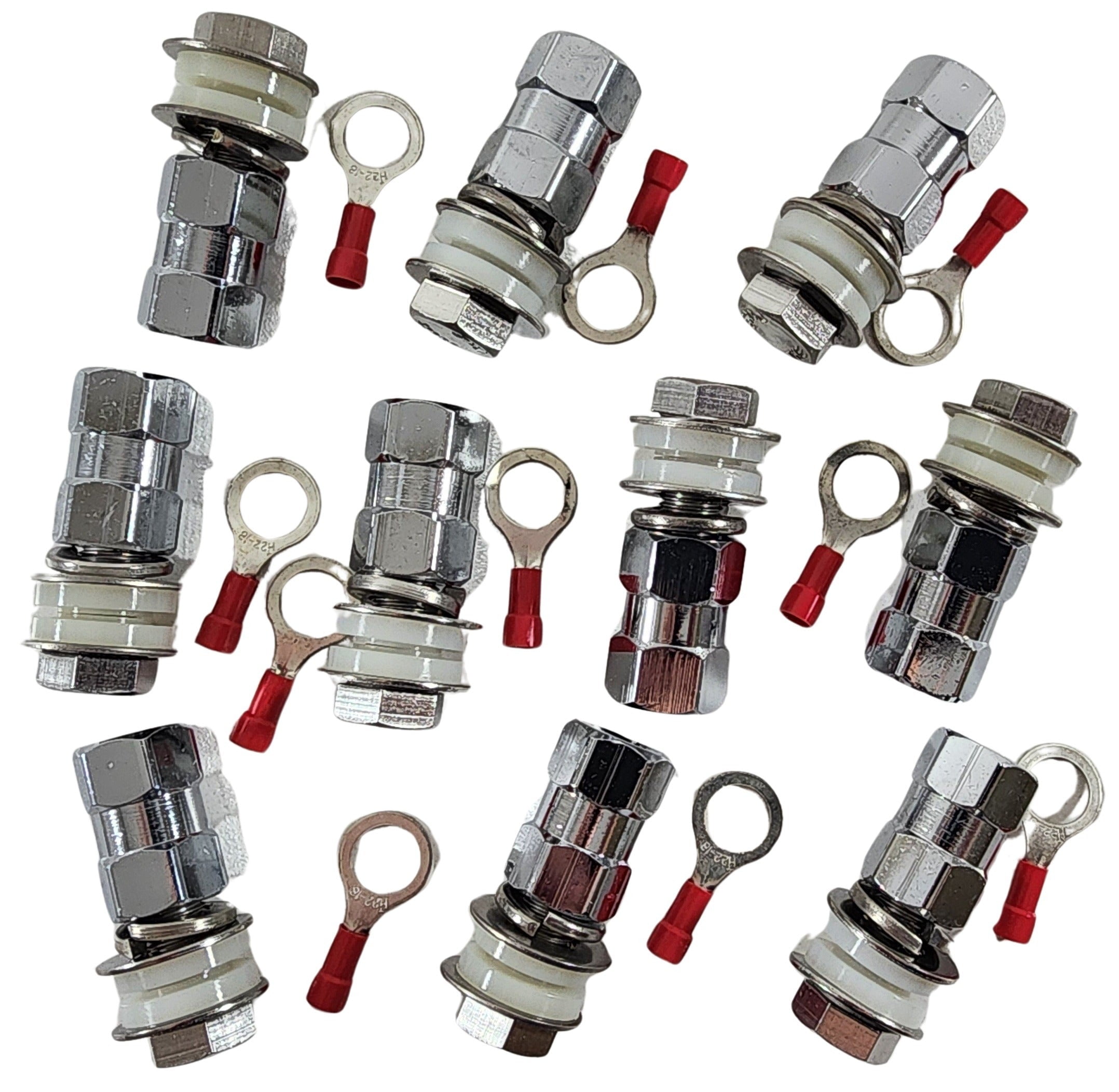 10 Lot Firestik K-4 CB Radio Antenna Split Terminal Lug Style Stud ...