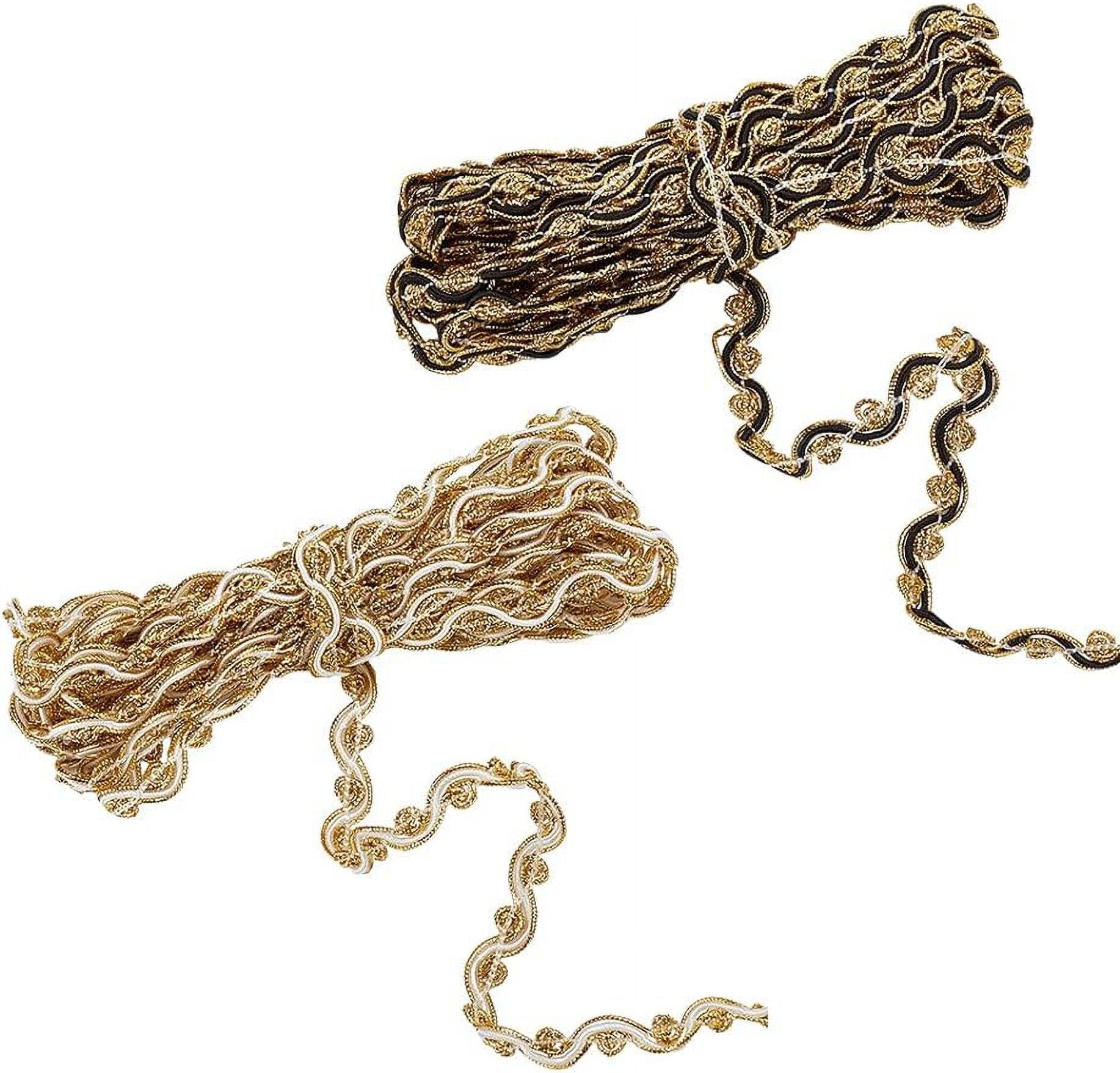 10 M Gimp Braid Trim 10mm Wide Polyester Woven Braid Trim Edging ...