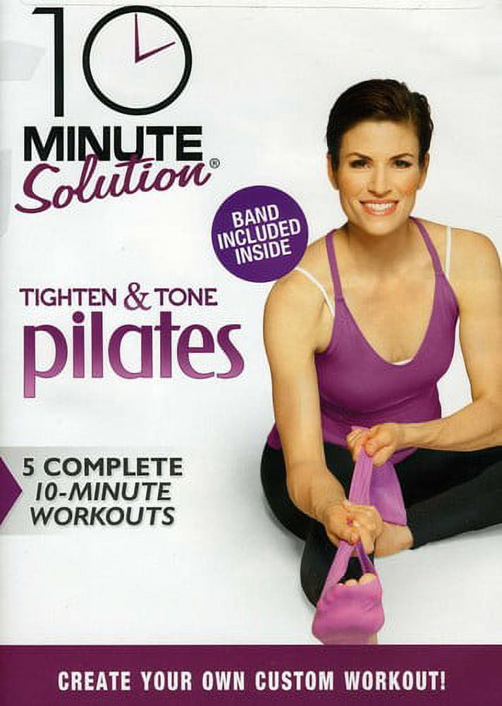 10 MINUTE SOLUTION-TIGHTEN & TONE PILATES (DVD/W-BAND) (DVD) - Walmart.com
