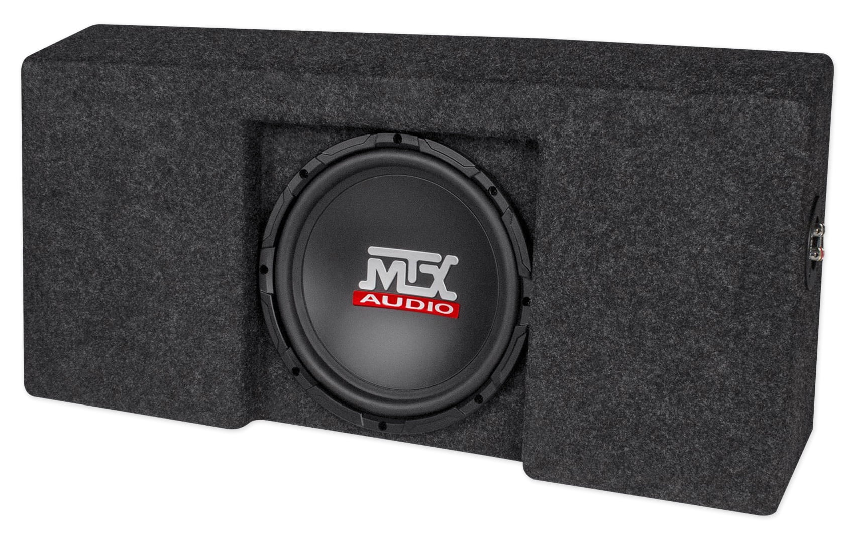 10" MTX Subwoofer+Sub Box Enclosure For 2009-15 Ford F-150 SuperCrew ...