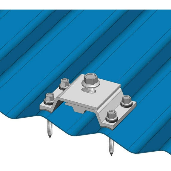 10 MageBracket CL Corrugated Metal Roof Rib Solar Panel Install ...