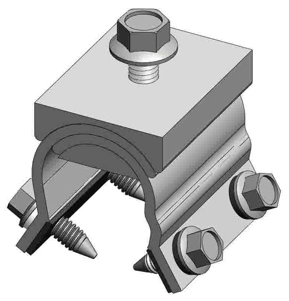10 MageBracket RL R-Panel Trapezoidal Metal Roof Mounting Racking Rib ...