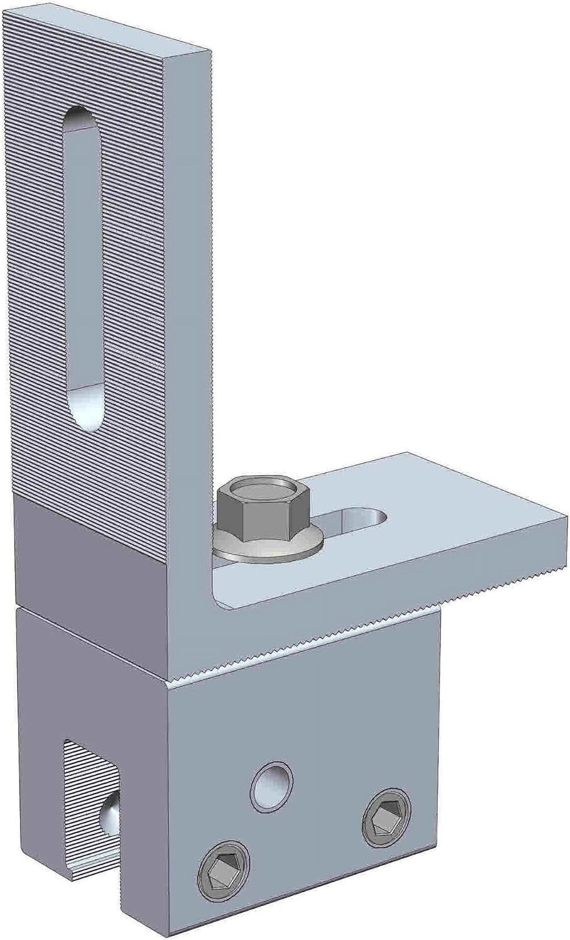 10 MageClamp with L Bracket Standing Seam Metal Roof Mounting and ...