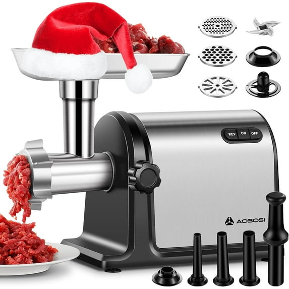 #10 Meat Grinder Electric [3000W] Heavy Duty Stainless Steel Meat ...