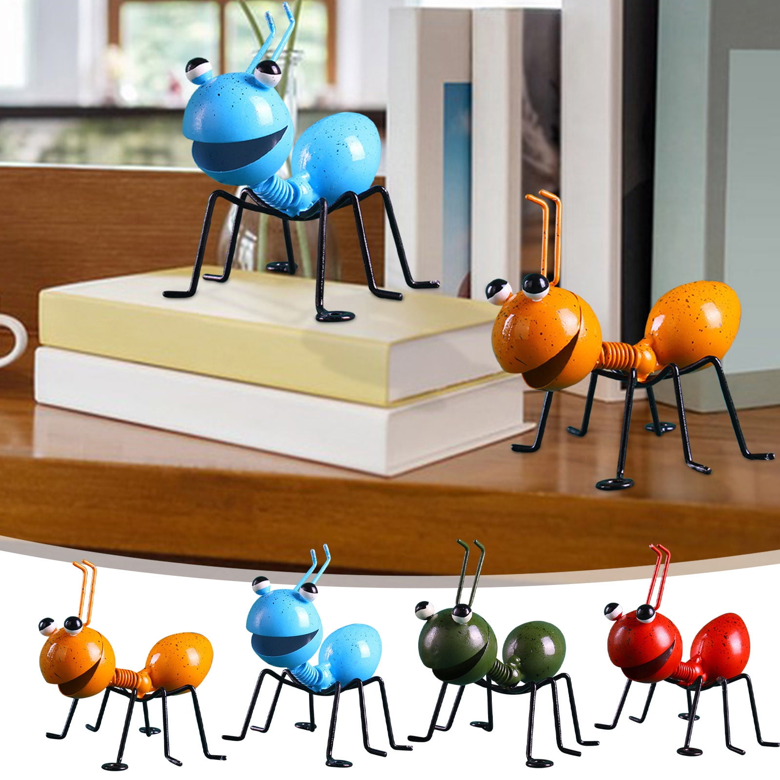 Under 10, Metal Ant Garden Sculptures - Set of Ant Decorations,Rustic ...