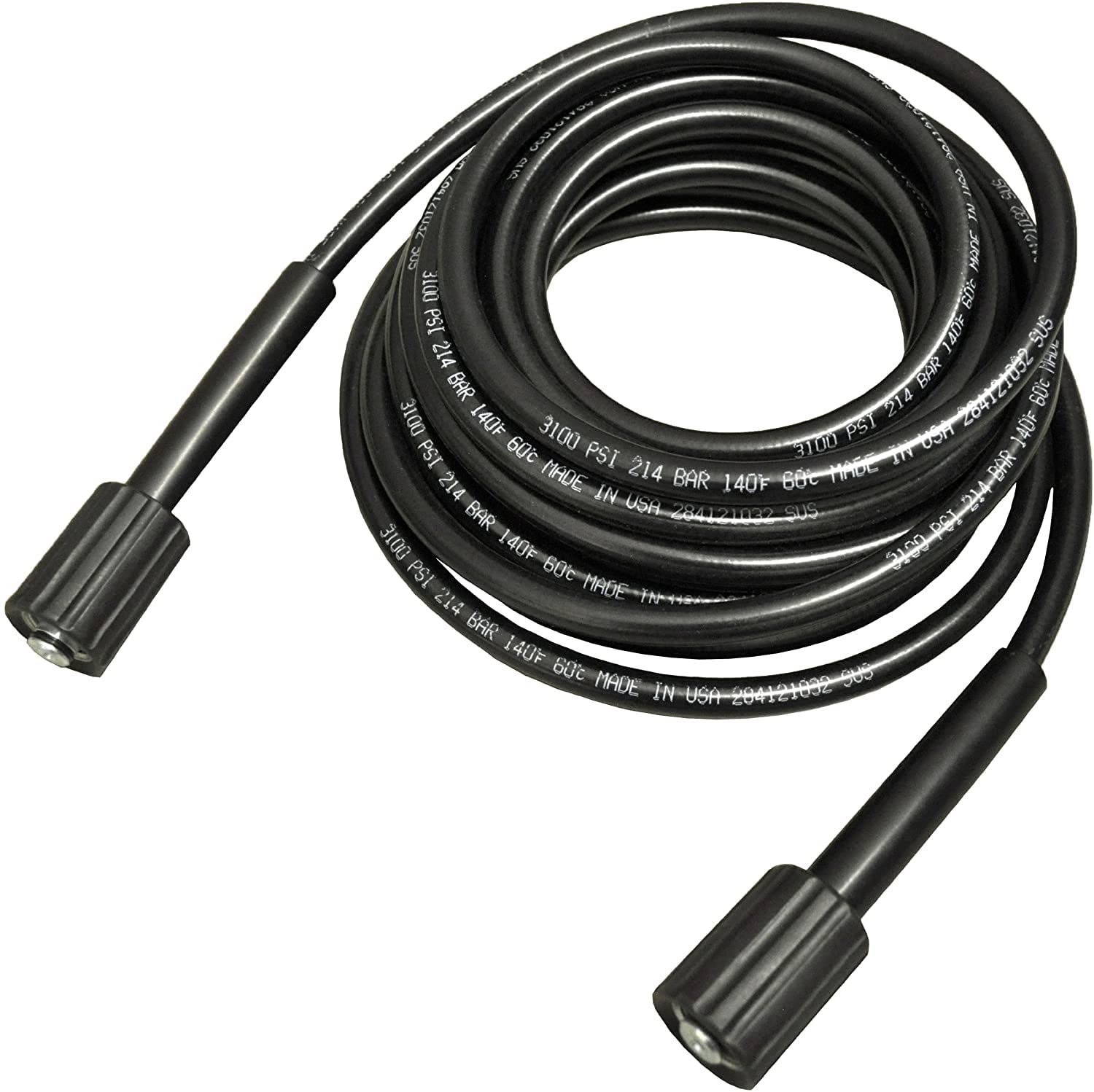 10 Meter Long high Pressure Washer Hose Pipe up to 2500 PSI Heavy Duty ...
