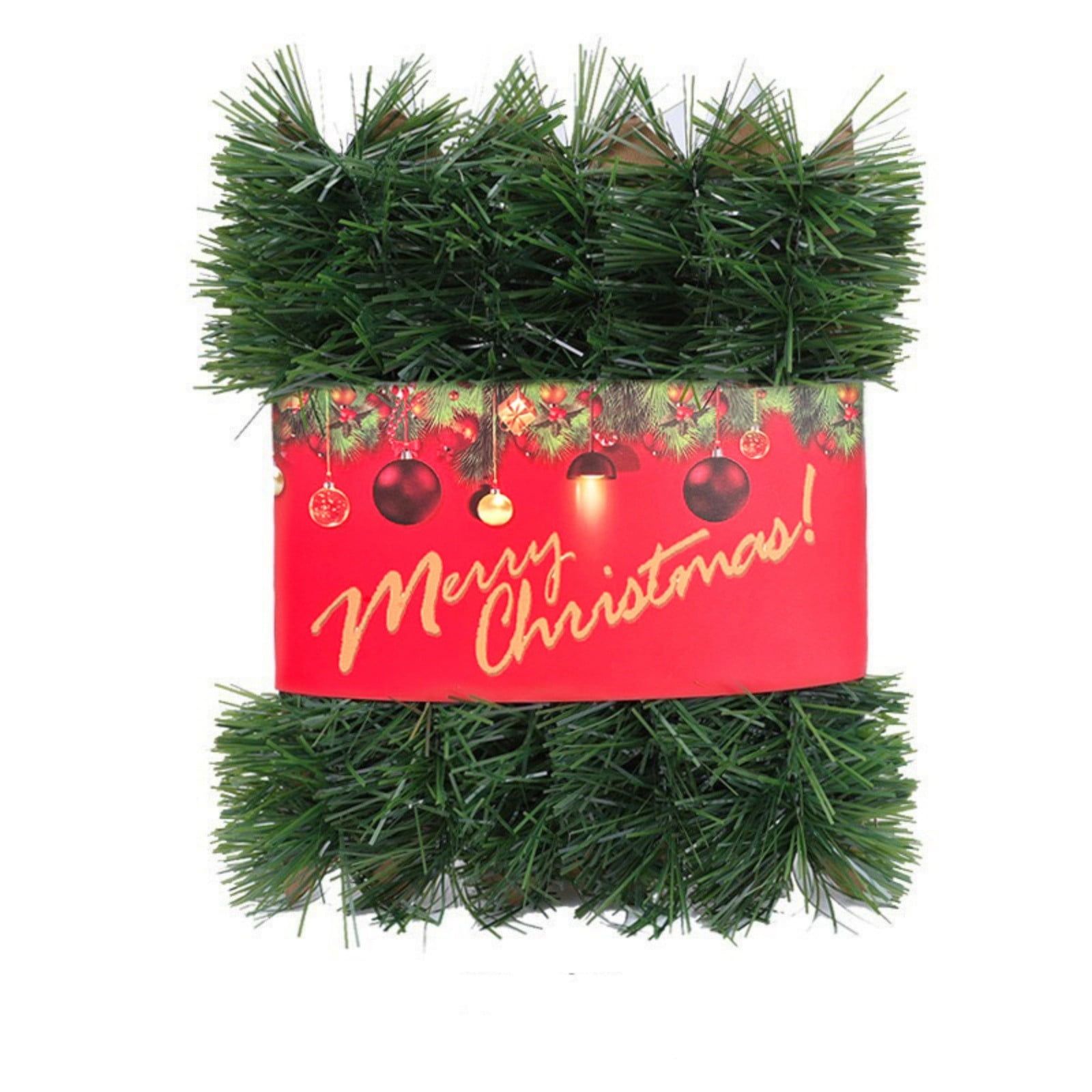 10 Meters DIY Christmas, Green Vine Pull Ribbon Decoration, Holiday ...