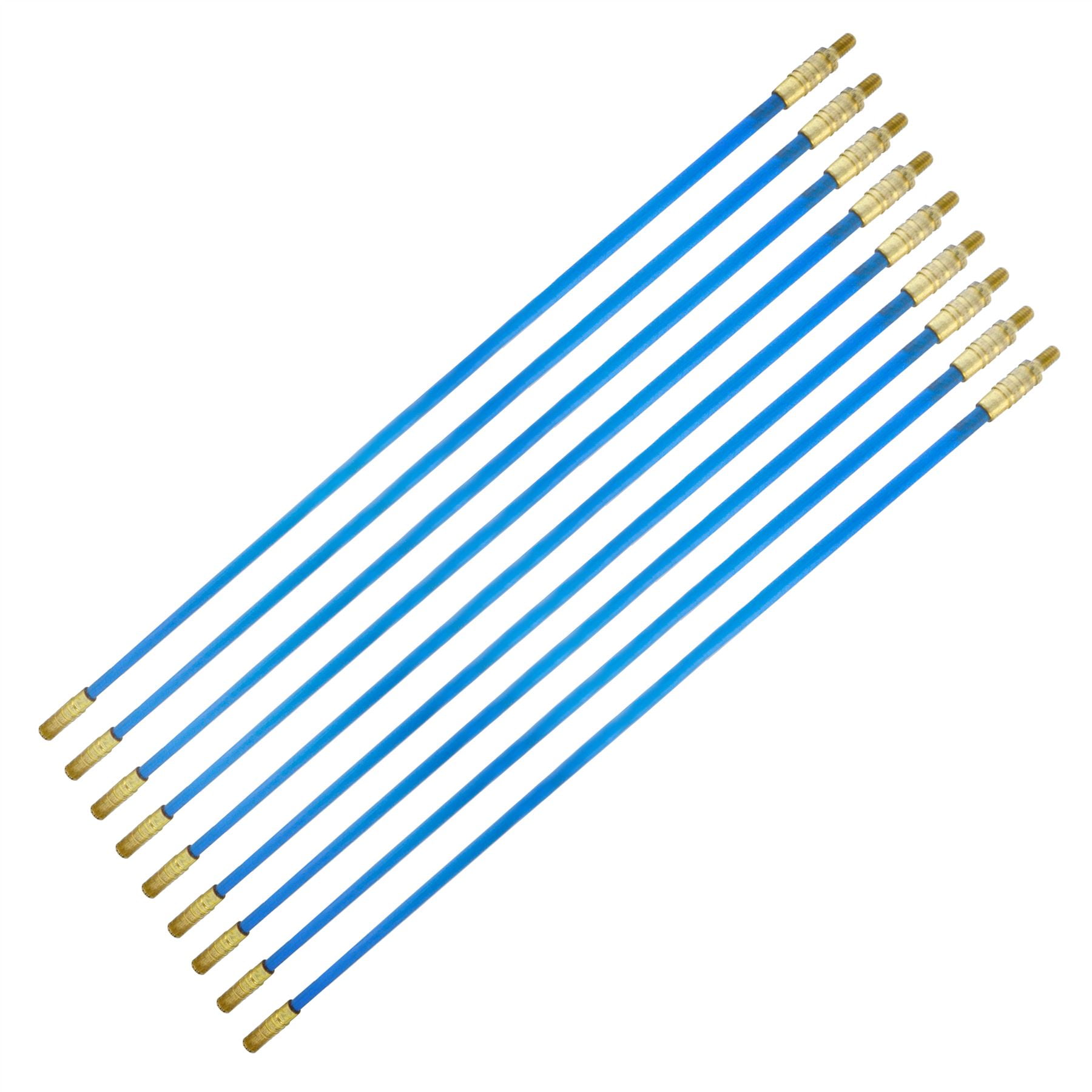 10 Metre Cable Access Kit Electricians Wire Puller Pull Through Wall ...