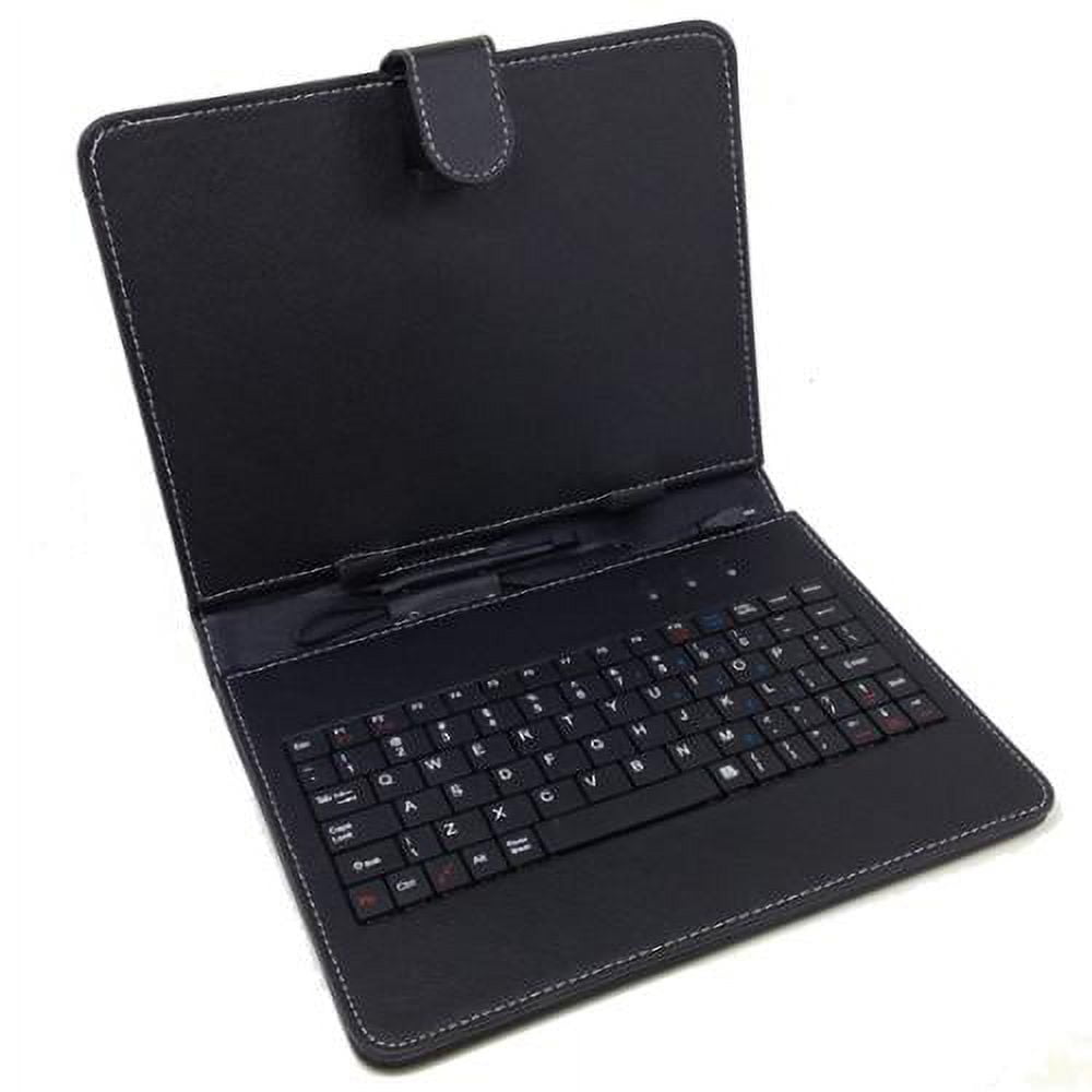 10" Micro USB Keyboard Folio-Black - Walmart.com