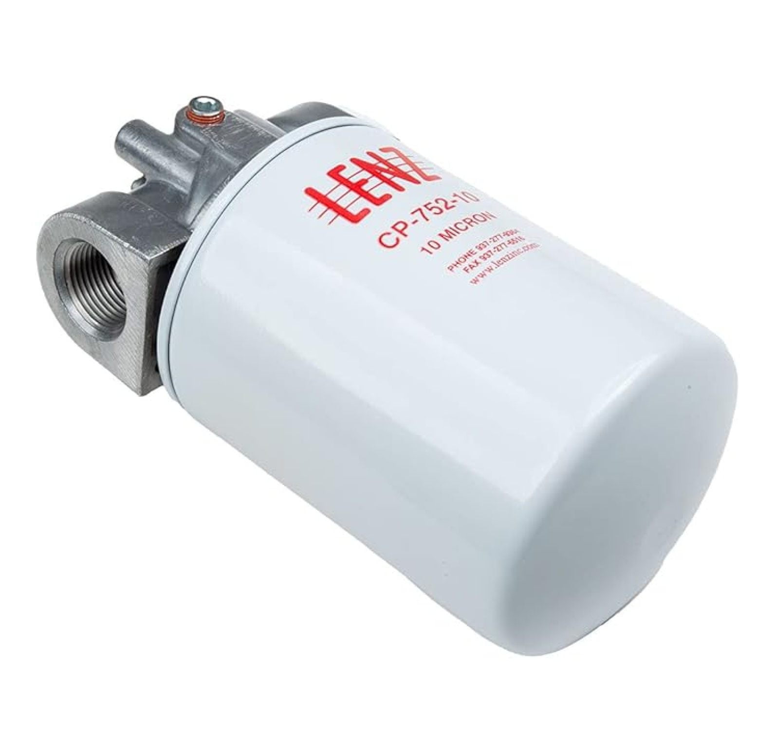 10 Micron Hydraulic Oil Filter Assembly – Return Line Spin-On Hydraulic ...