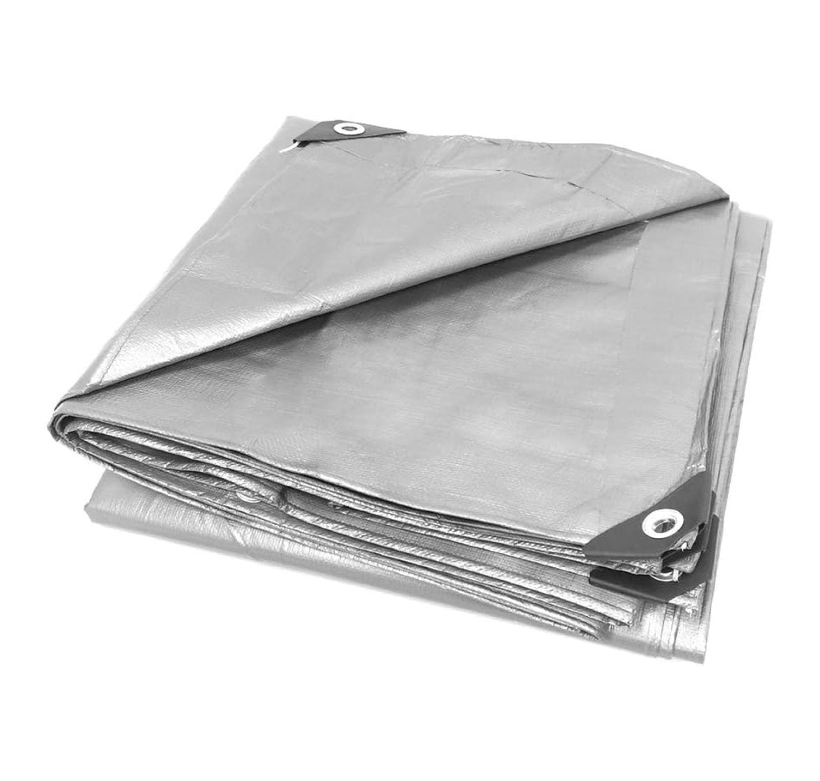 10 Mil 8x20FT Multi Purpose Tarp Cover Waterproof with Reinforced Edges ...
