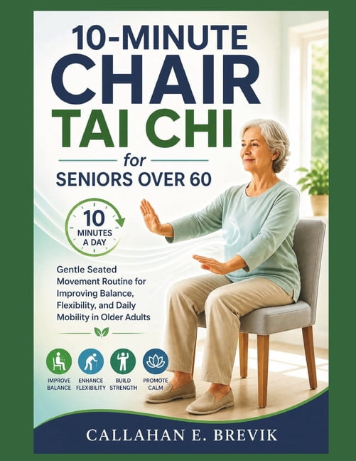 10 Min Chair Tai Chi for Seniors over 60: Gentle Seated Movement ...