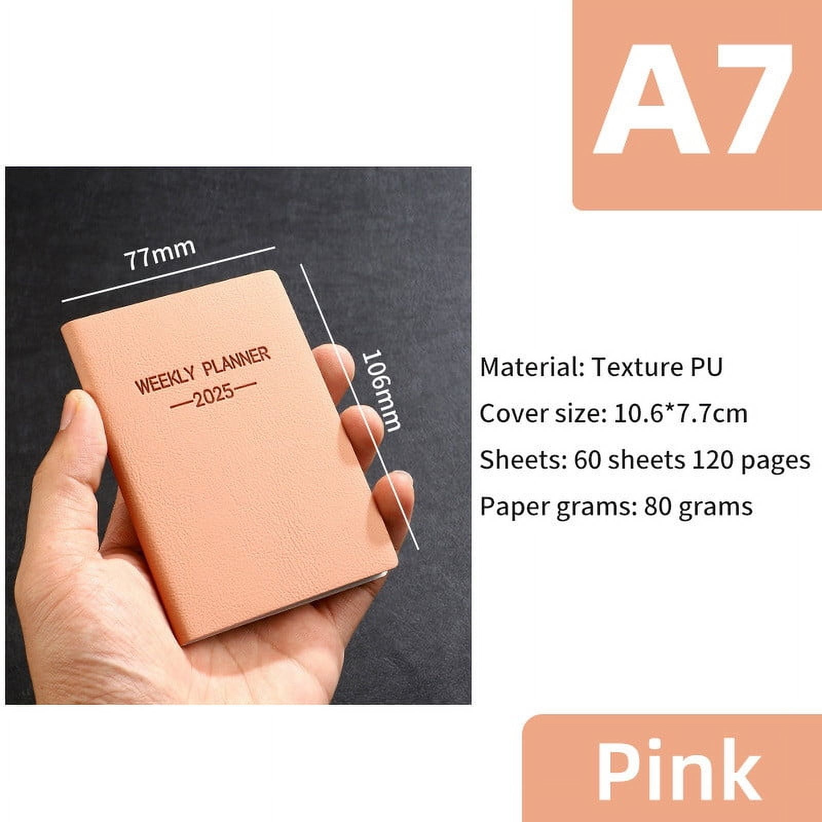 Under 10, Mini Daily Planner, Compact Agenda Book, Durable Paper Cover ...