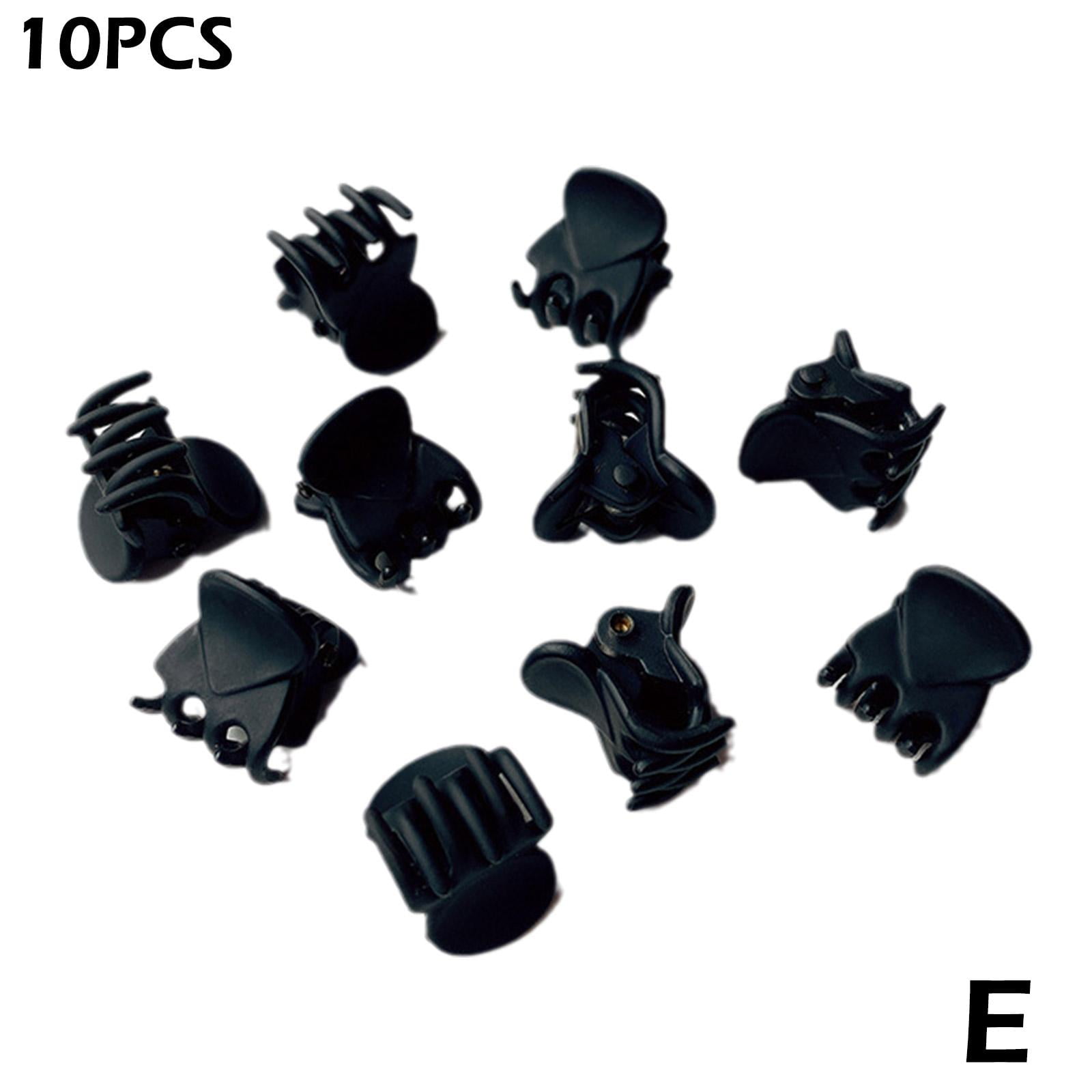 10 Mini Hair Claw Clips Clamps Small Plastic Hair Clips F6J6 Grips New ...