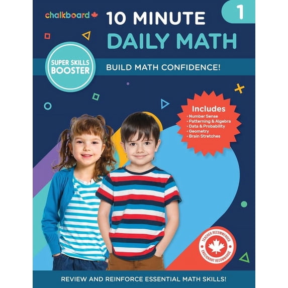 10 Minute Daily Math 10 Minute Daily Math Grade 1, (Paperback ...