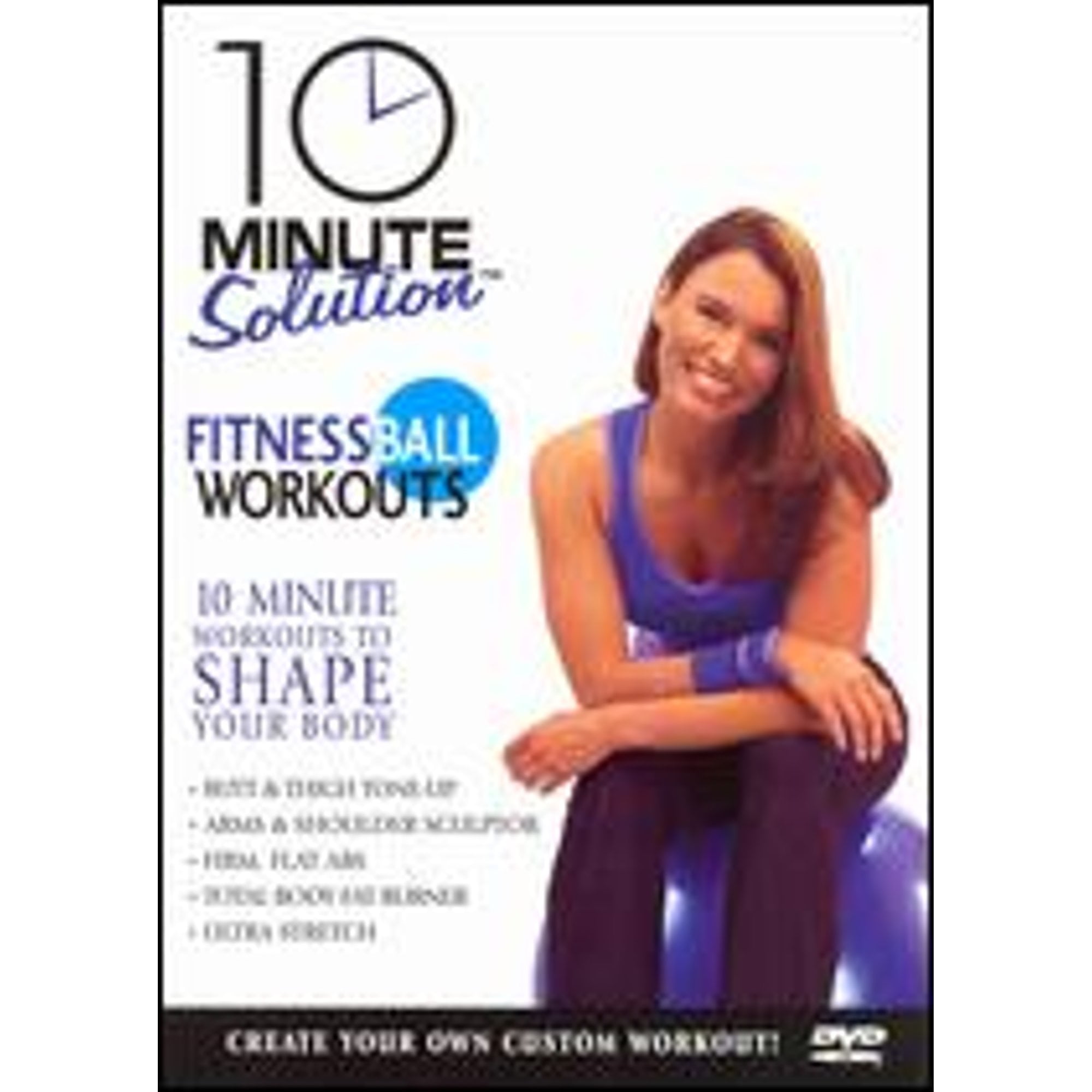 Pre-Owned 10 Minute Solution: Fitness Ball Workouts (DVD 0013131462692 ...