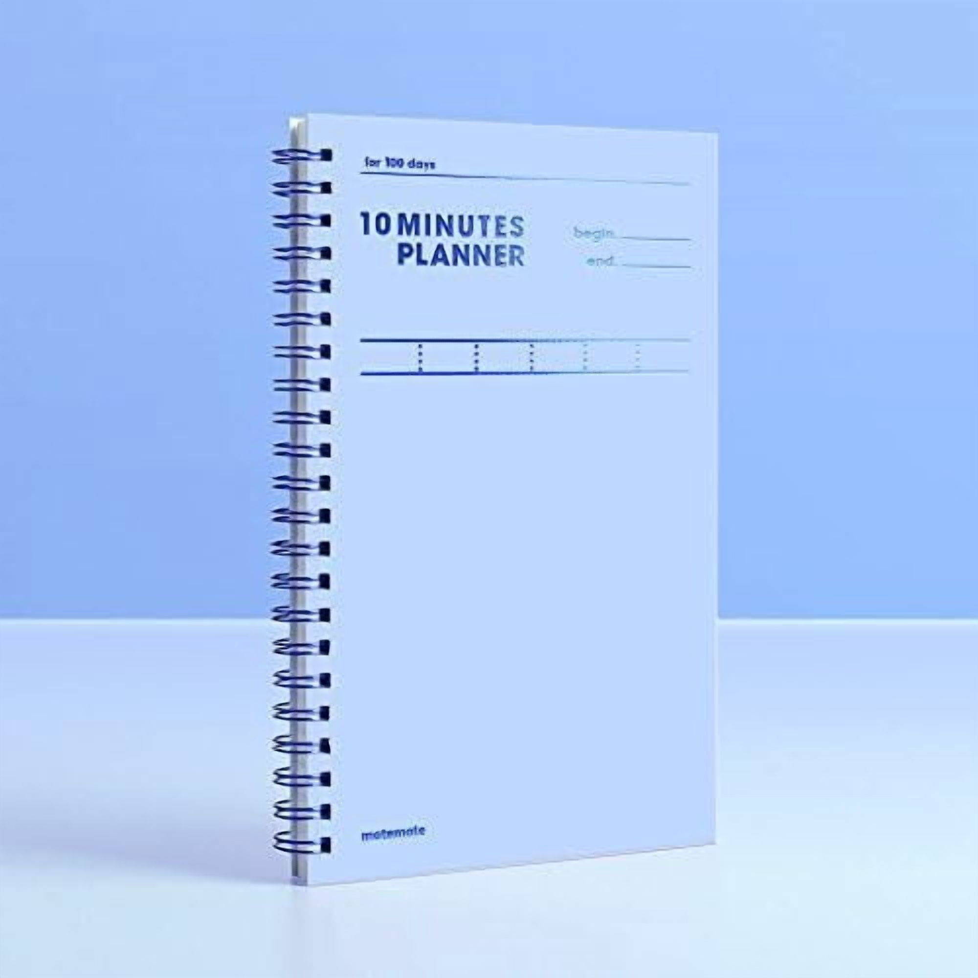 [] 10 Minutes Planner 100 Days Color Chip (Serenity) / Study Planner ...