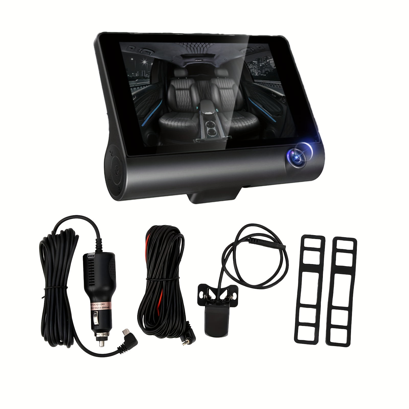 10"Mirror Dash Cam Backup Camera, Full HD Smart Rearview Mirror For ...