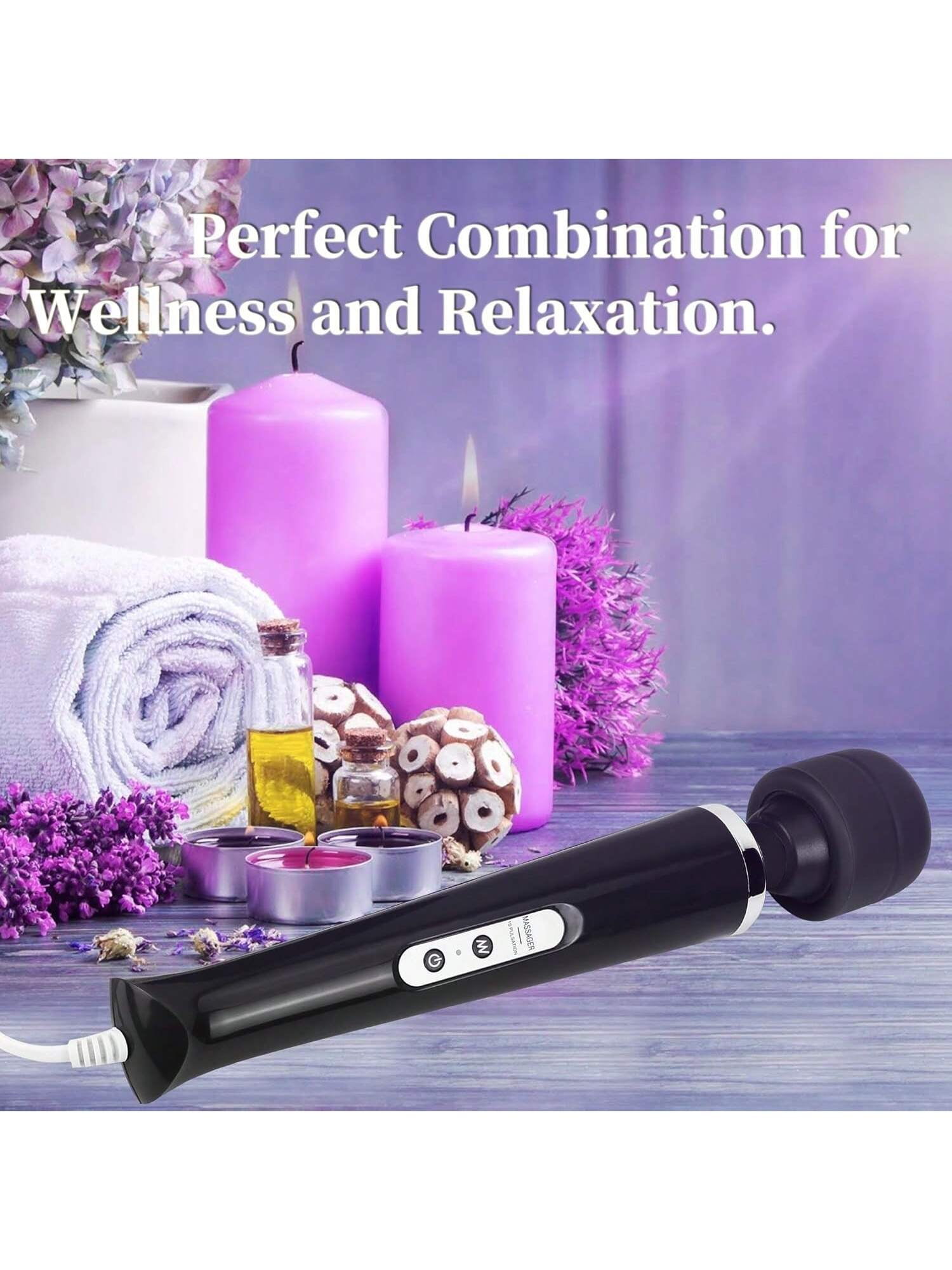 10 Mode Quiet Powerful Handheld Massager for Women Pocket Sized for ...