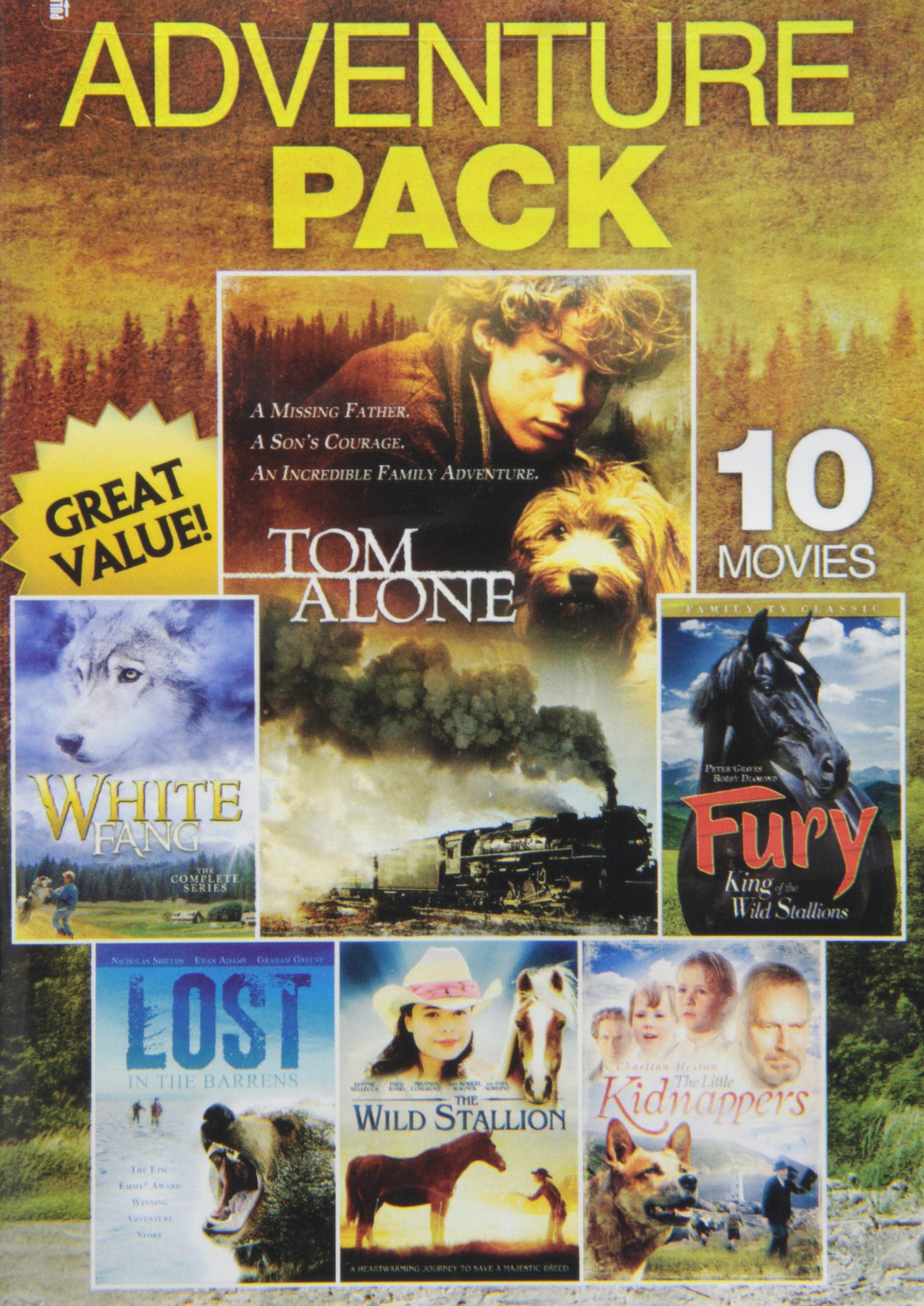 10-Movie Adventure 3 (DVD) - Walmart.com