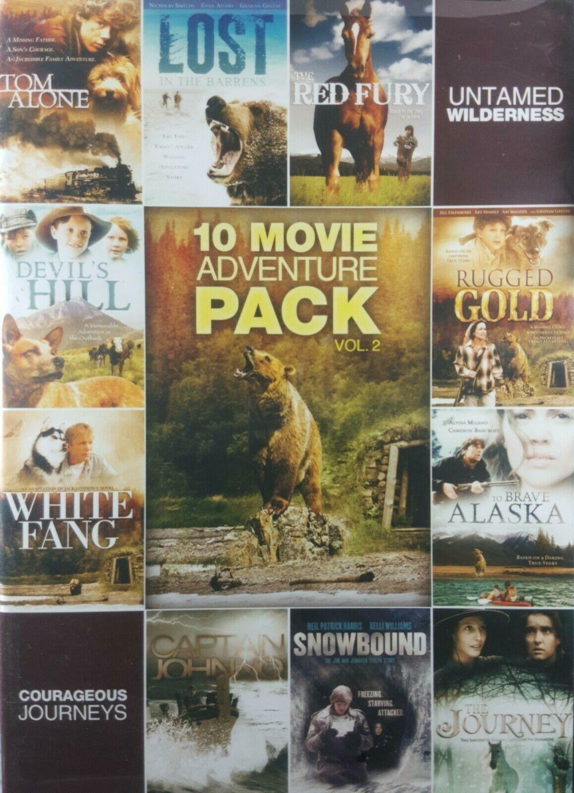 10 Movie Family Adventure Volume 2 - Walmart.com