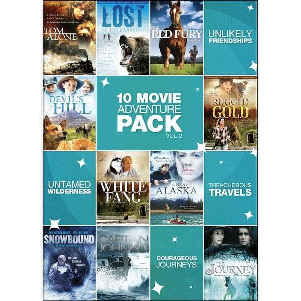 10-Movie Family Adventure V.2 [DVD] - Walmart.com