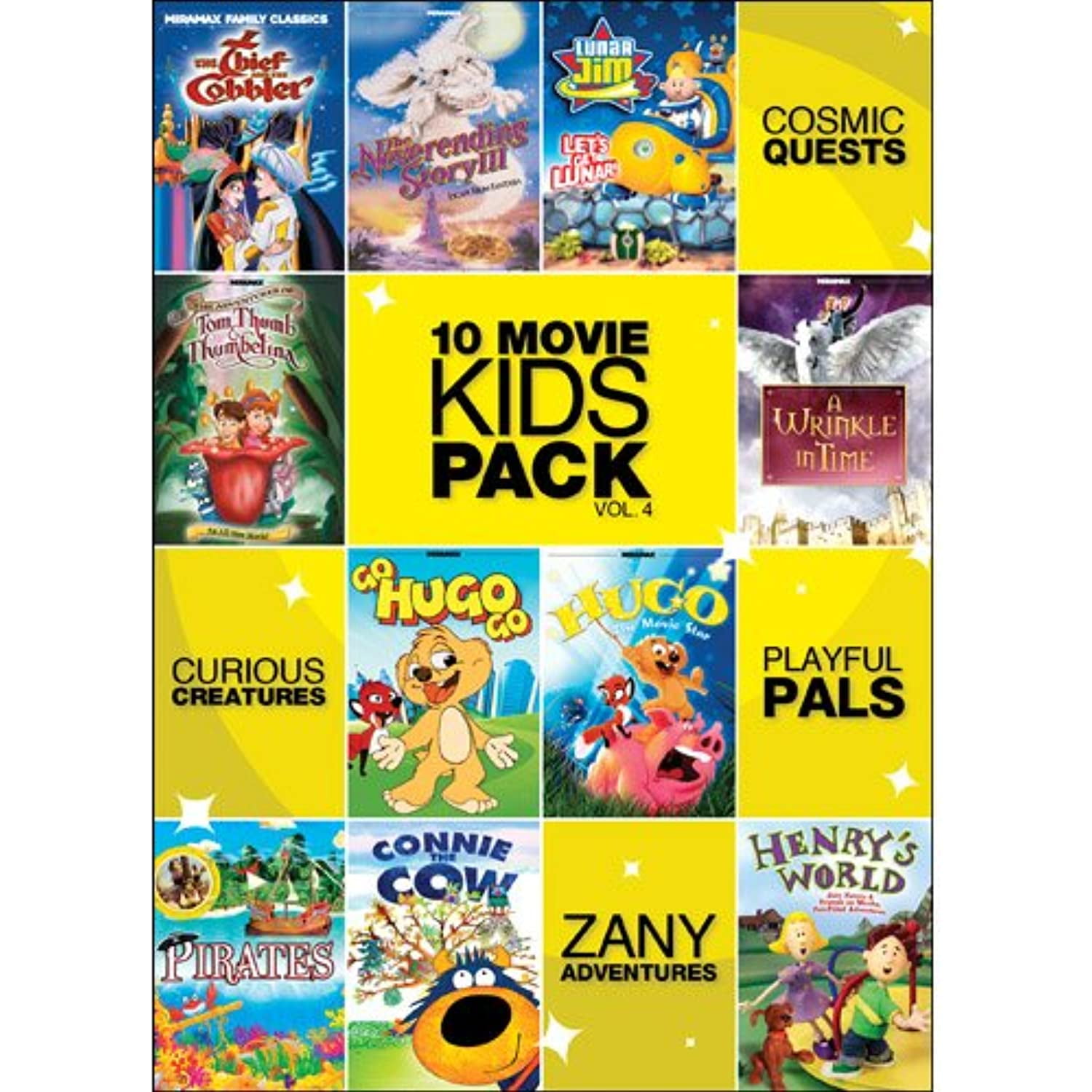 10-Movie Kids Pack V.4 - Walmart.com