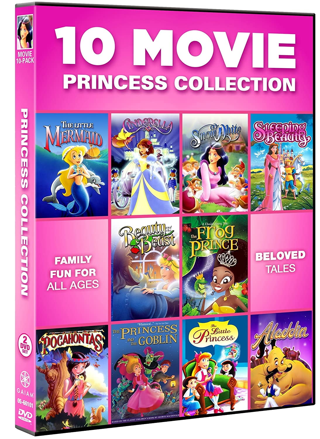 10-Movie Princess Collection (DVD) - Walmart.com