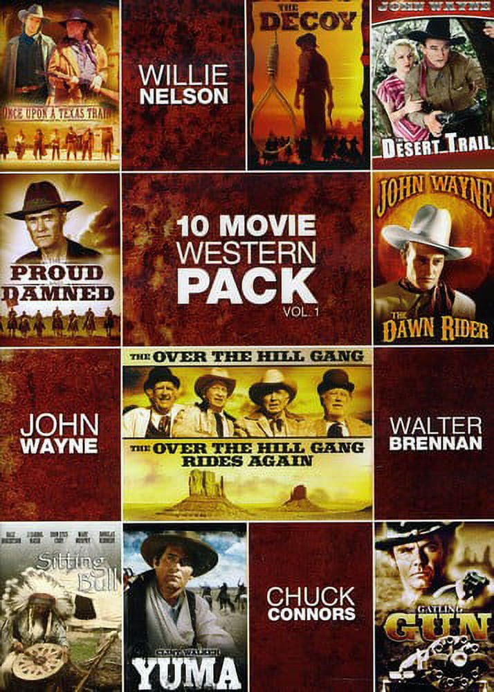 Pre-Owned 10-Movie Western Pack, Vol. 1 - Walmart.com