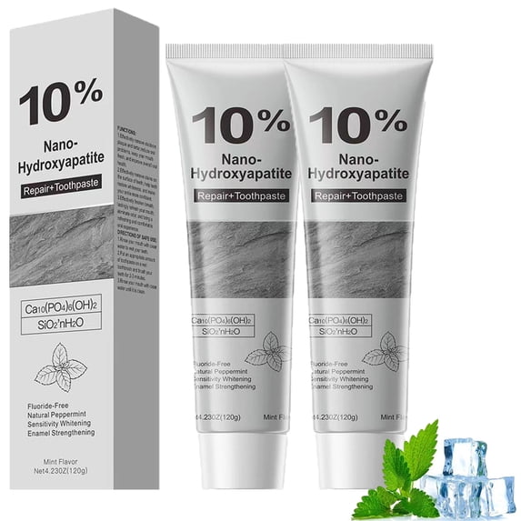 10% Nano Hydroxyapatite Toothpaste for Advanced Enamel Repair ...