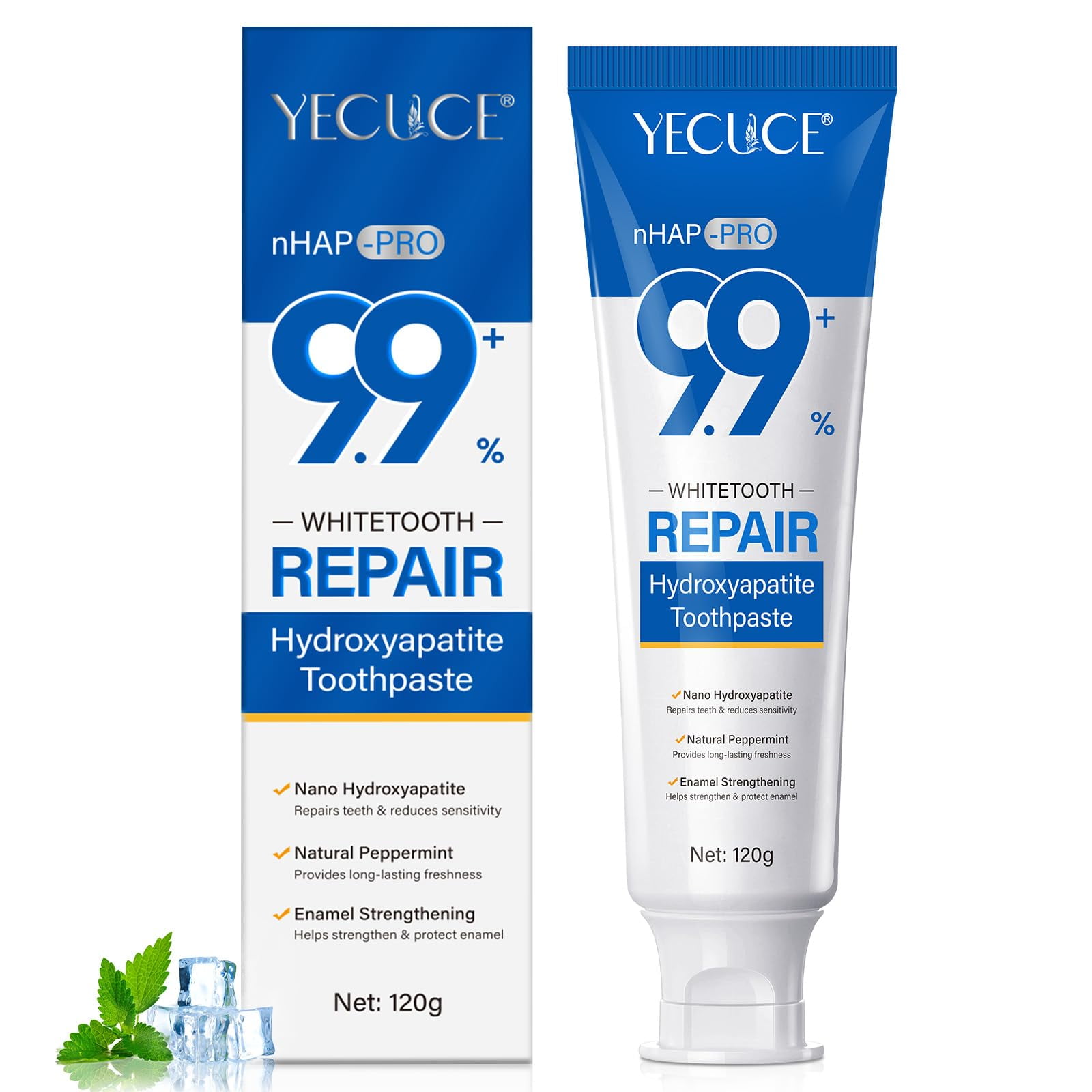 10% Nano Hydroxyapatite Toothpaste RRF12 - Restore, Strengthen and ...