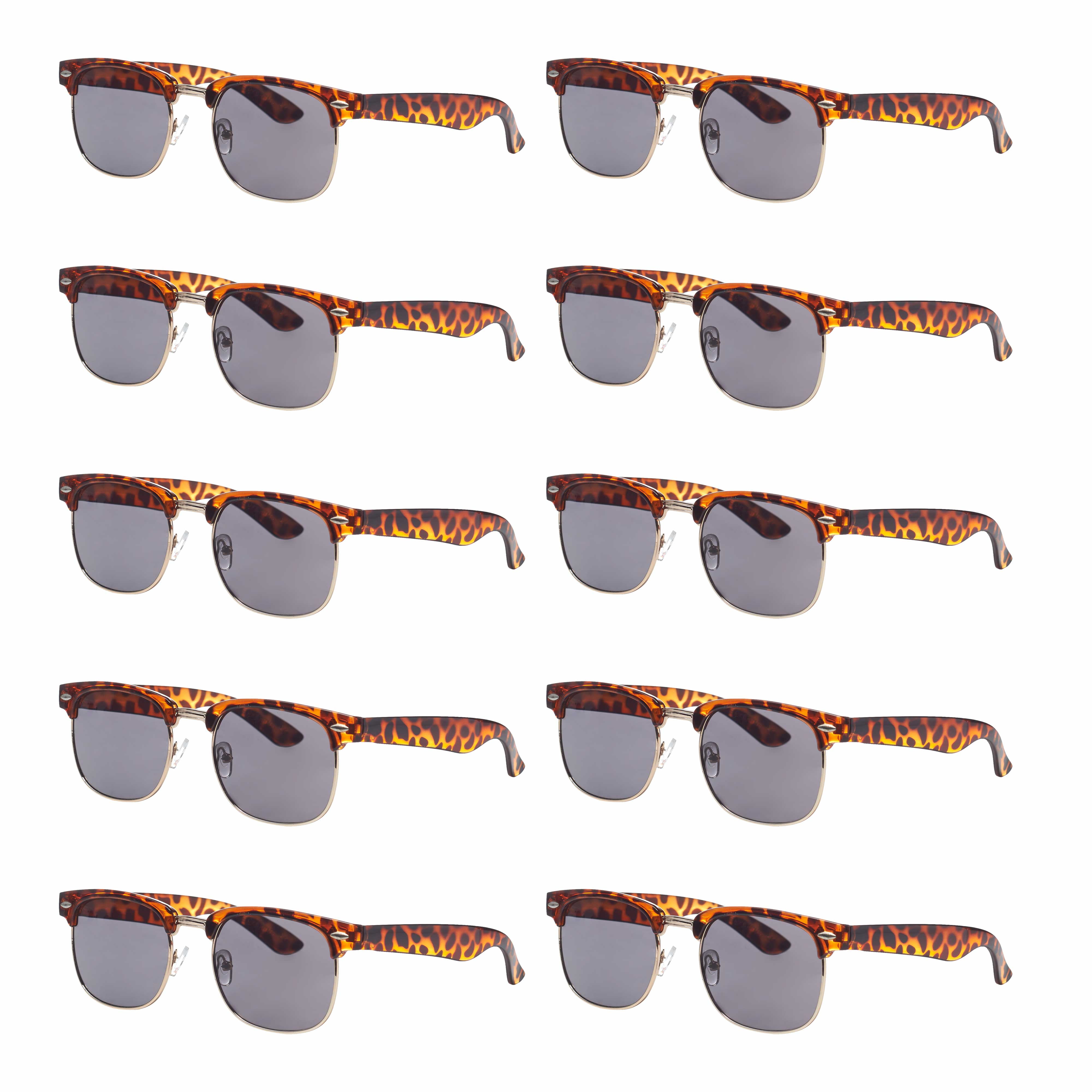 10 Newport Sunglasses Pack - Plastic, UV Protection, Lenses UV 400 ...