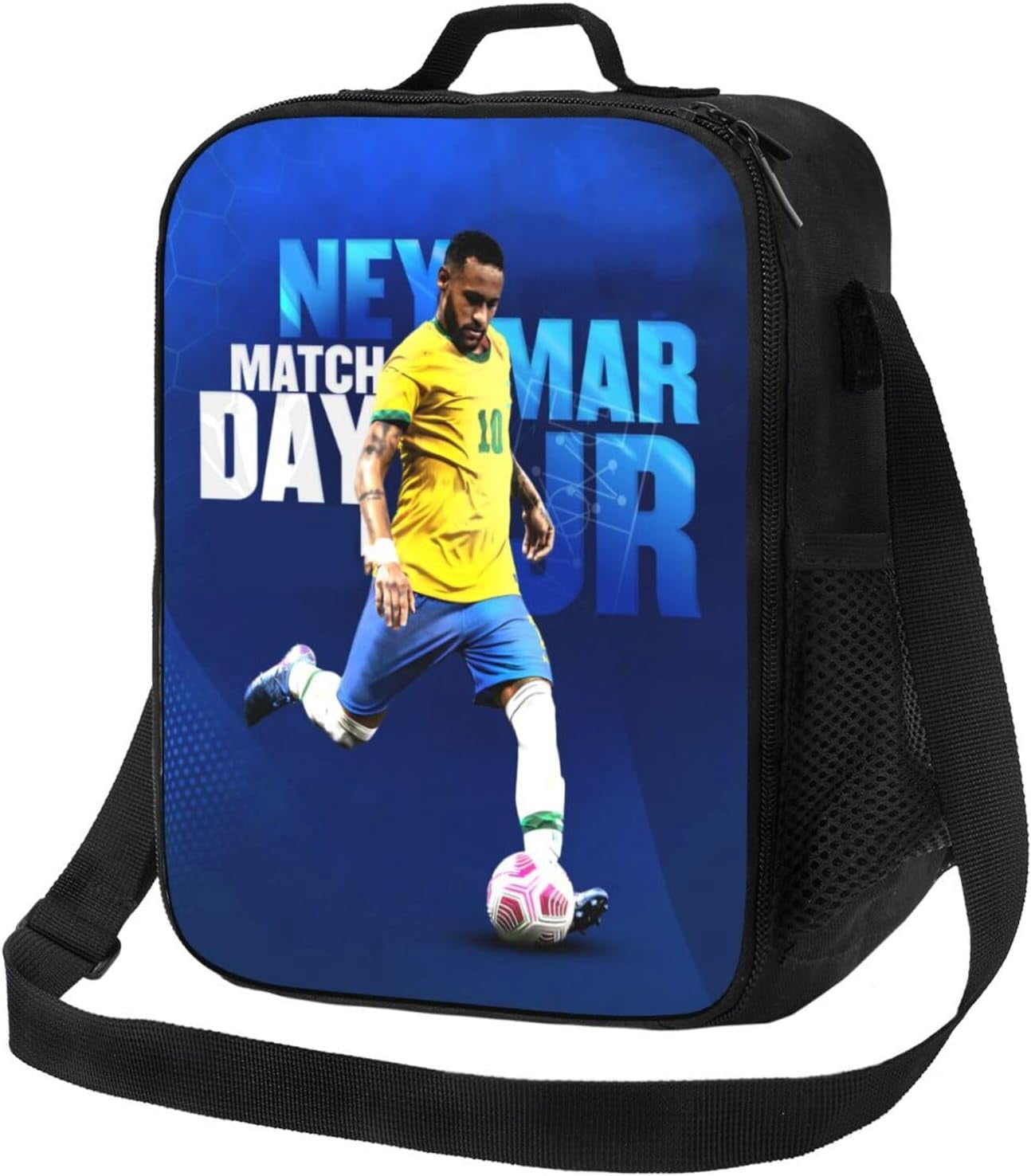 #10 Neymar Meal Bag Insulated Lunch Bag Waterproof Reusable Lunch Box ...